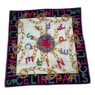 Celine Pre-owned Silk Scarf - Femme - Pre-owned - Multicolore - Taille: ONE Size