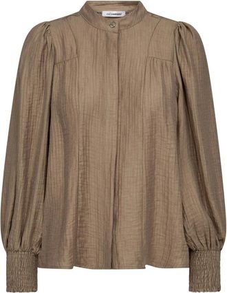 Co'Couture Damen, Blusen & Hemden, Braun, XSGr&ouml;&szlig;e