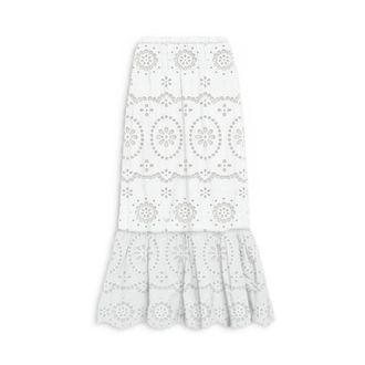 MC2 Saint Barth Midi-Rock - - Skirts - Damen - Wei&szlig; - M