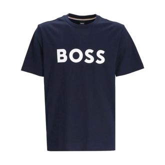 HUGO BOSS Homme, Tops, Bleu, Taille: 2XL Tiburt 354 T-Shirt