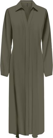 Only Damen Onlalma Life Poly Kiara Shirt Dress Soli Kleid, Kalamata, Medium