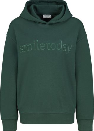 Eight2Nine Sublevel Damen Hoodie Kapuzenpullover Oversize dark-green M