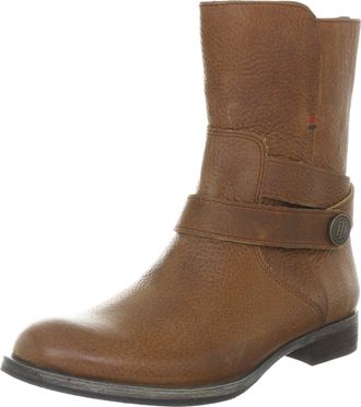 Tommy Hilfiger Heather 9 FW56814763, Damen Fashion Halbstiefel & Stiefeletten, Braun (Cognac 606), EU 37