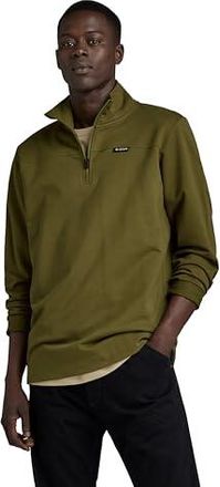 G-Star G-Star Homme Tweeter Half Zip, Vert (dark olive D23909-D136-C744), S