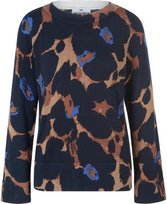 Peter Hahn Rundhals-Pullover Peter Hahn mehrfarbig