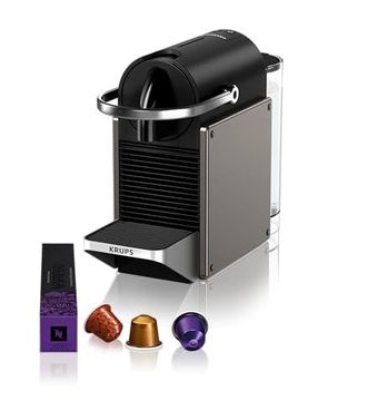 Krups Krups Nespresso Pixie Redesign Kaffeekapselmaschine, 1260 W, 0,7-L-Wassertank, Espresso oder Lungo, energiesparend, recycelbare Kapseln, inkl. Willkom
