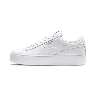 Puma Femme Puma Vikky Stacked L Sneaker, White, 38.5 EU