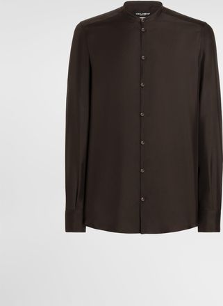 Dolce & Gabbana Hemd Aus Seide - Mann Hemden Mehrfarbig 43
