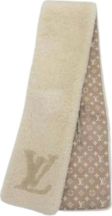 Louis Vuitton Pre-owned Stole - Femme - Pre-owned - Beige - Taille: ONE Size