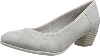 s.Oliver Femme 22301 Chaussures à Talons-Avant du Pieds Couvert, Gris Lt Grey 204, 38 EU