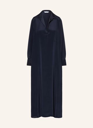Max Mara Seidenkleid Gambero blau