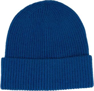 styleBREAKER M&uuml;tze Feinstrick Beanie M&uuml;tze mit Krempe