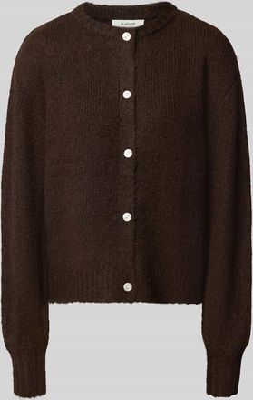 b.young Cardigan mit Alpaka-Anteil und Rundhalsausschnitt Modell OTIA