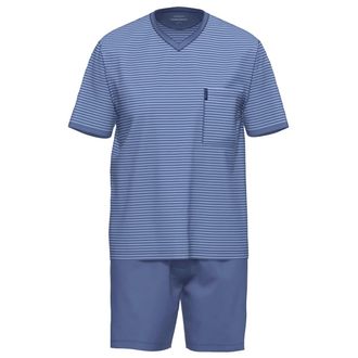 Ammann Bio Herren-Shorty EXTRA Light Cotton Single-Jersey blau Gr&ouml;&szlig;e 50
