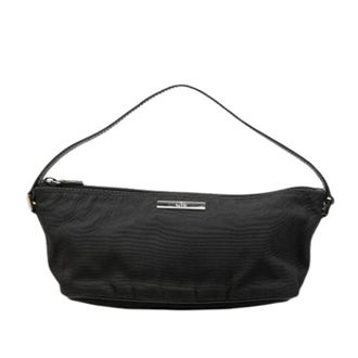 Gucci Pre-owned Vintage Nylon Schultertasche - - Pre-owned - Damen - Schwarzk - ONE SIZE