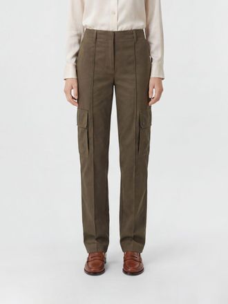 Burberry Cargo-Hose in Slim Fit mit hohem Bund aus Baumwollmischung
