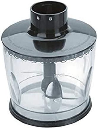 Lacor Elektrischer Stabmixer, Zerkleinerungsschüssel, Schwarz, 30 x 30 x 30 cm