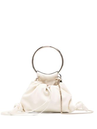 Chlo&eacute; sac &agrave; bandouli&egrave;re Arlene en cuir - Blanc
