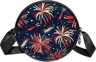 Generic Sac &agrave; bandouli&egrave;re Circle pour femme, petit sac &agrave; bandouli&egrave;re avec fermeture &eacute;clair, bretelles r&eacute;glables, sac &agrave; main rond d&eacute;contract&eacute; pour femmes et fi