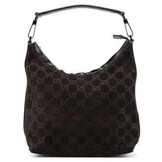Gucci Pre-owned Toile sacs-main - Femme - Pre-owned - Brun - Taille: ONE Size