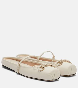 Gucci Mules Gucci Horsebit en cuir