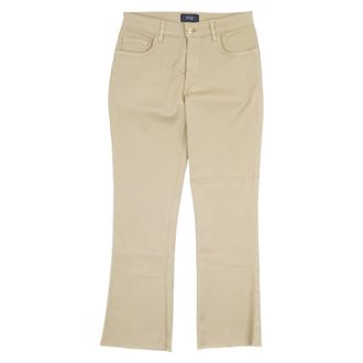 Fay Pantalon court - Femme - Pantalons - Beige - Taille: W27