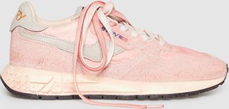 Autry Baskets Reelwind Supervintage Low Femme Sket Nyl Pink