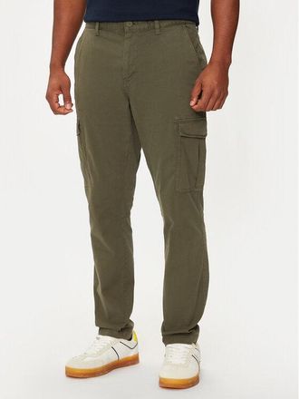 Tommy Jeans Stoffhose Austin DM0DM20750 Grün Slim Fit