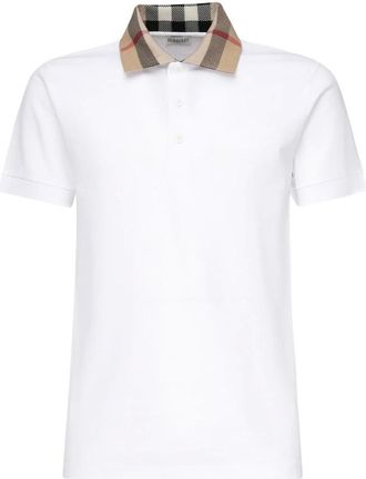 Burberry Homme, Tops, Blanc, Taille: S Polo Chemises