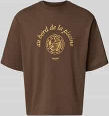 Selected Relaxed Fit T-Shirt aus reiner Baumwolle Modell BOXYNORMAN GRAPHIC