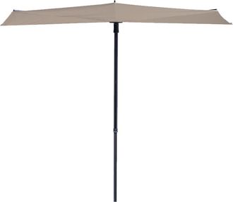 Madison New York Balkonschirm Sun Wave 300 x 150 cm Ecru PAC3P016