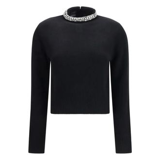 Pinko Pinko - Pull Berlino - Femme - Pulls - Noir - Taille: 36 FR
