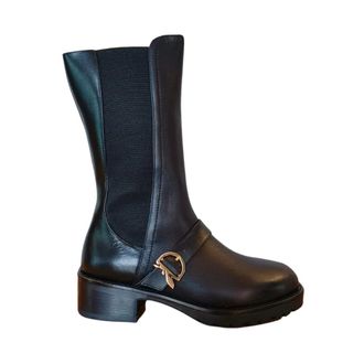 Patrizia Pepe Stivale Stiefel Art. 8Y0284L011 - - Shoes - Damen - Schwarzk - 40 EU