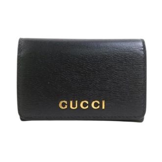 Gucci Porte-cartes doccasion - Femme - Pre-owned - Noir - Taille: ONE Size