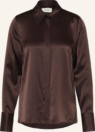 Reiss Reiss Hemdbluse Ameira Aus Seide rot