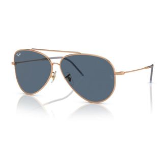 Ray-Ban Homme, Accessoires, Jaune, Taille: 59 MM Lunettes de soleil Aviator Reverse