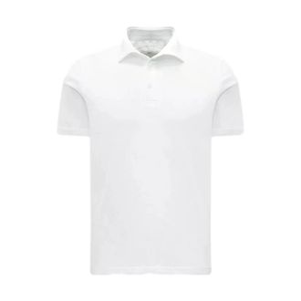 Fedeli Zero Polohemd - - Tops - Herren - Wei&szlig; - XL