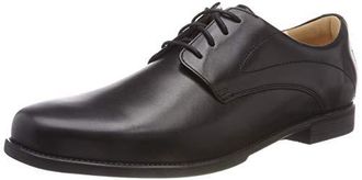 Ganter Homme Greg-g Derbys, Noir 0100, 49 EU