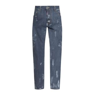 Dsquared2 Jean Teddy &agrave; effet vintage - Homme - Jeans - Bleu - Taille: 3XL