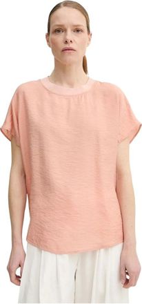 Marc O'Polo Haut manches courtes - Femme - Blouses et Chemises - Rose - Taille: 36 FR