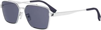 Fendi unisex, Accessories, Grau, 57 MMGr&ouml;&szlig;e
