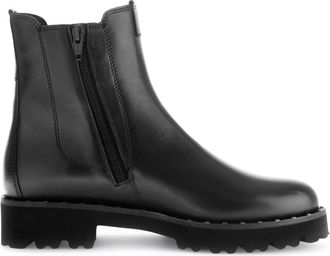 Gabor Schwarze Chelsea Boots aus Leder - - Shoes - Damen - Schwarzk - 38 1/2 EU