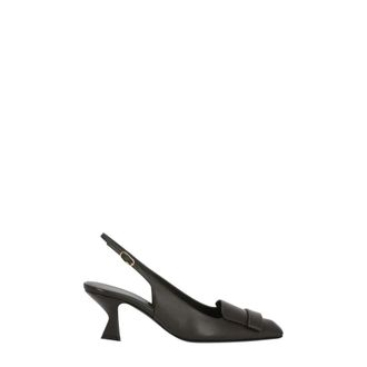 Sergio Rossi Slingback-Pumps mit Schnallen-Detail - - Shoes - Damen - Braun - 36 EU