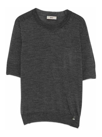 Herno Pull Col Rond - Gris