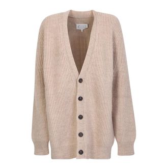 Maison Margiela Oversized Cardigan - - Knitwear - Damen - Beige - XS