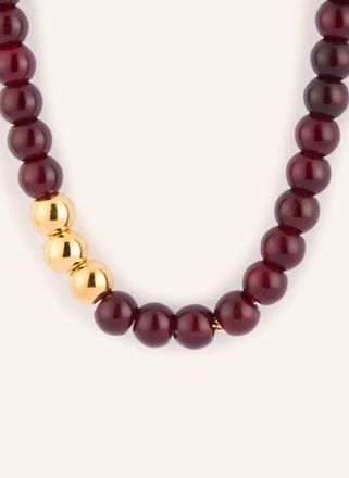 Vanessa Baroni Vanessa Baroni Halskette Mini Beads rot
