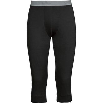 Odlo Herren Funktionsunterhose Pants 3/4 Natural 100% Merino