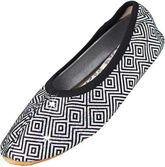 Beck Femme Silver Star Chaussures de Gymnastique, Noir, 38 EU