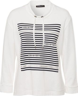 Frank Walder T-Shirt mit Motivprint und Schmuck