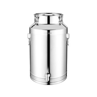 Generic Edelstahl Aufbewahrungsbeh&auml;lter F&uuml;r &Ouml;l | 5L 9L 14L Luftdichter Edelstahlbeh&auml;lter Mit Deckel F&uuml;r Die K&uuml;che,K&uuml;chen&ouml;lbeh&auml;lter - F&uuml;r Milch Wein Mehl Kaffe